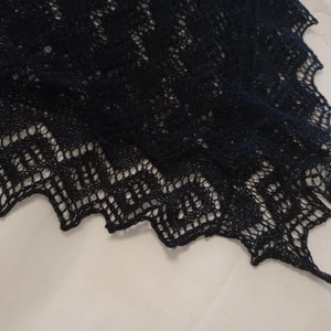 Knitted Lace Shawl, Scarf, Wrap - Etsy