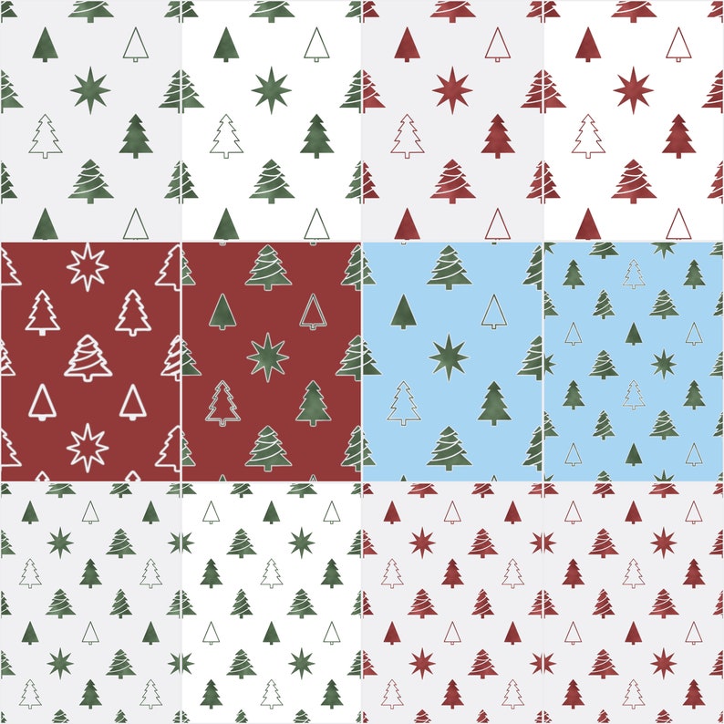 Christmas/ Winter Season Printable Digital Prints 307 Xdigital Paper ...
