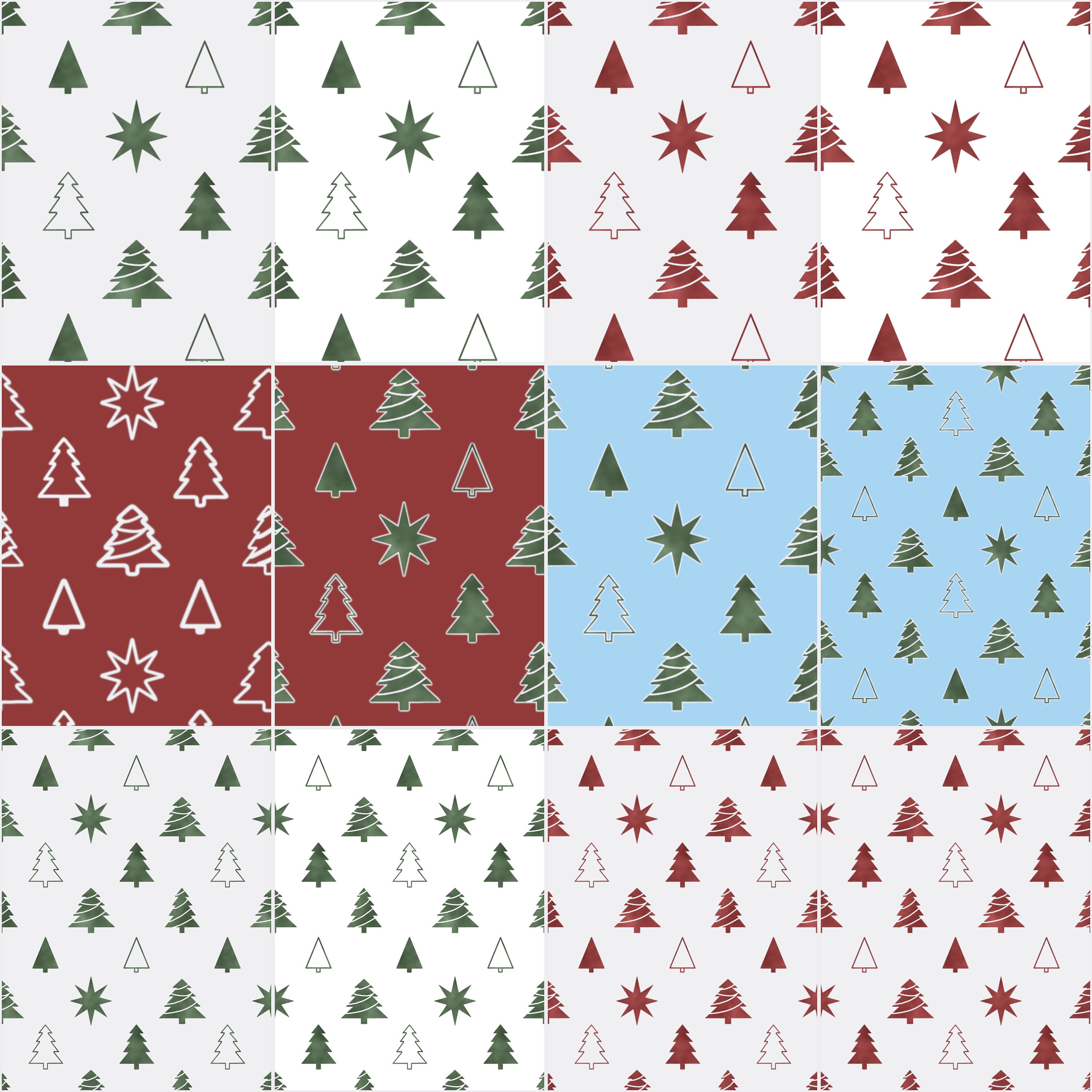 Christmas/ Winter Season Printable Digital Prints 307 Xdigital Paper ...