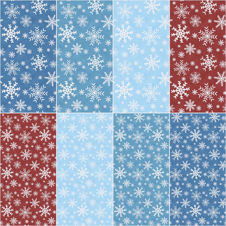 Christmas/ Winter Season Printable Digital Prints 307 Xdigital Paper ...