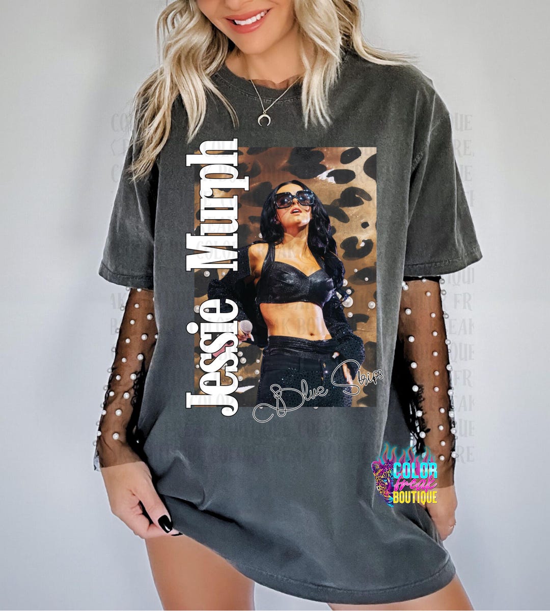 Jessie Murph Blue Strips | Comfort Colors Tee | Graphic T-shirt ...