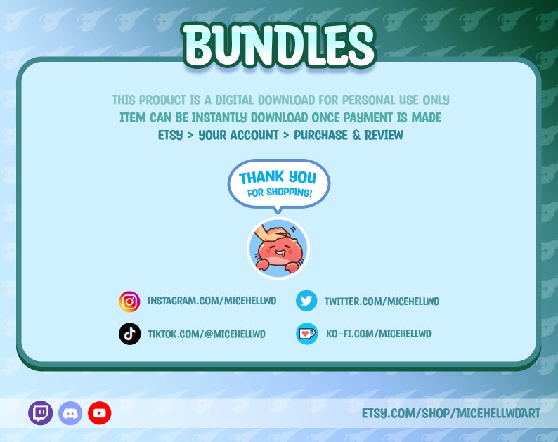 Cloud Emotes - Twitch | Discord Bundle - Etsy