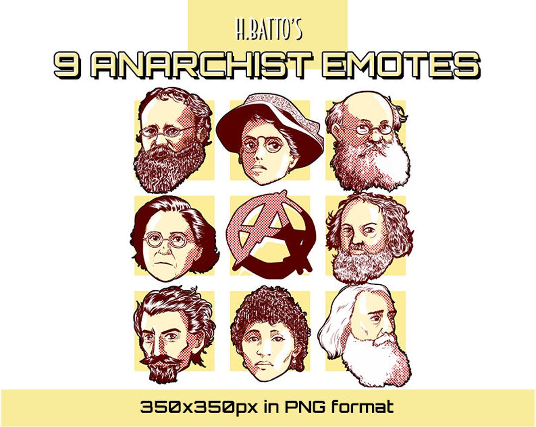 Anarchy Emotes for Twitch and Discord Ready to Use! - Etsy