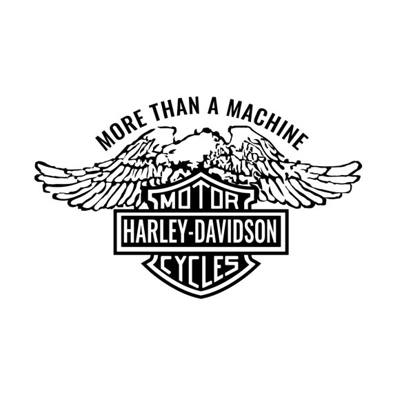 Vintage Harley Davidson Eagle Logos