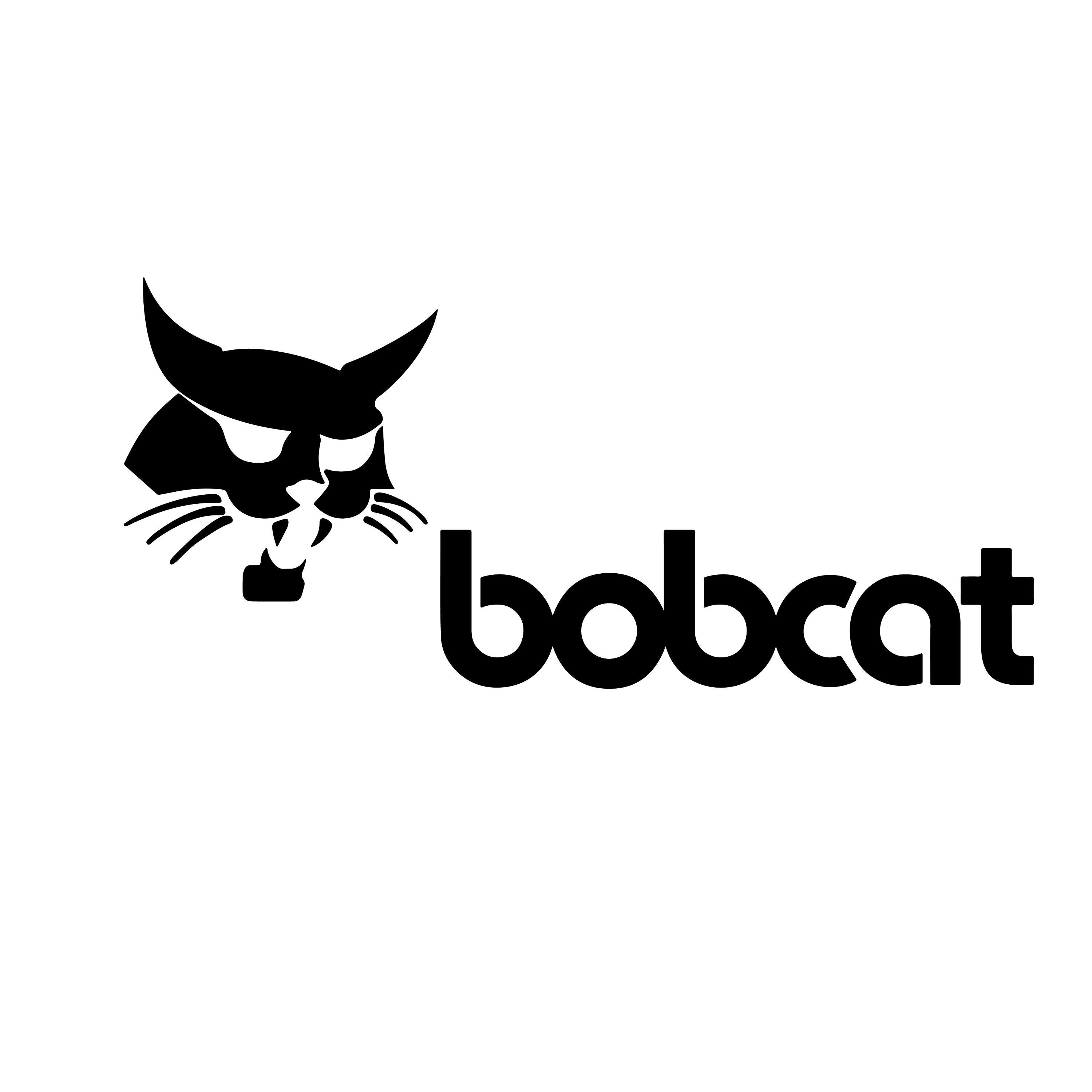 SVG 4 Pack - Bobcat Equipment Skid Steer Graphics - SVG Graphic for ...