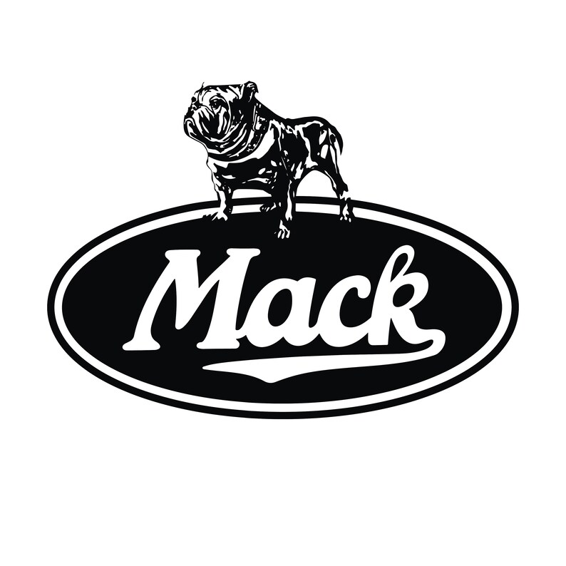 SVG 6 Pack MACK Trucks Logo Graphics SVG Graphic for Cricut or Vinyl ...