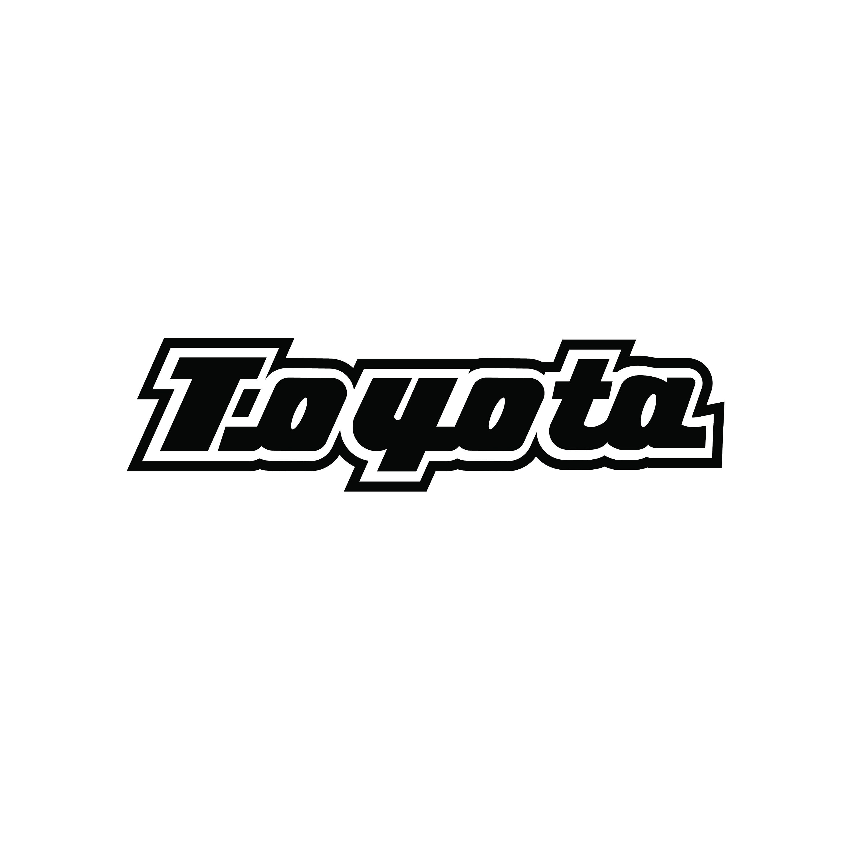 3 PACK SVG File: Vintage Toyota Logos - SVG Graphic for Cricut or Vinyl ...