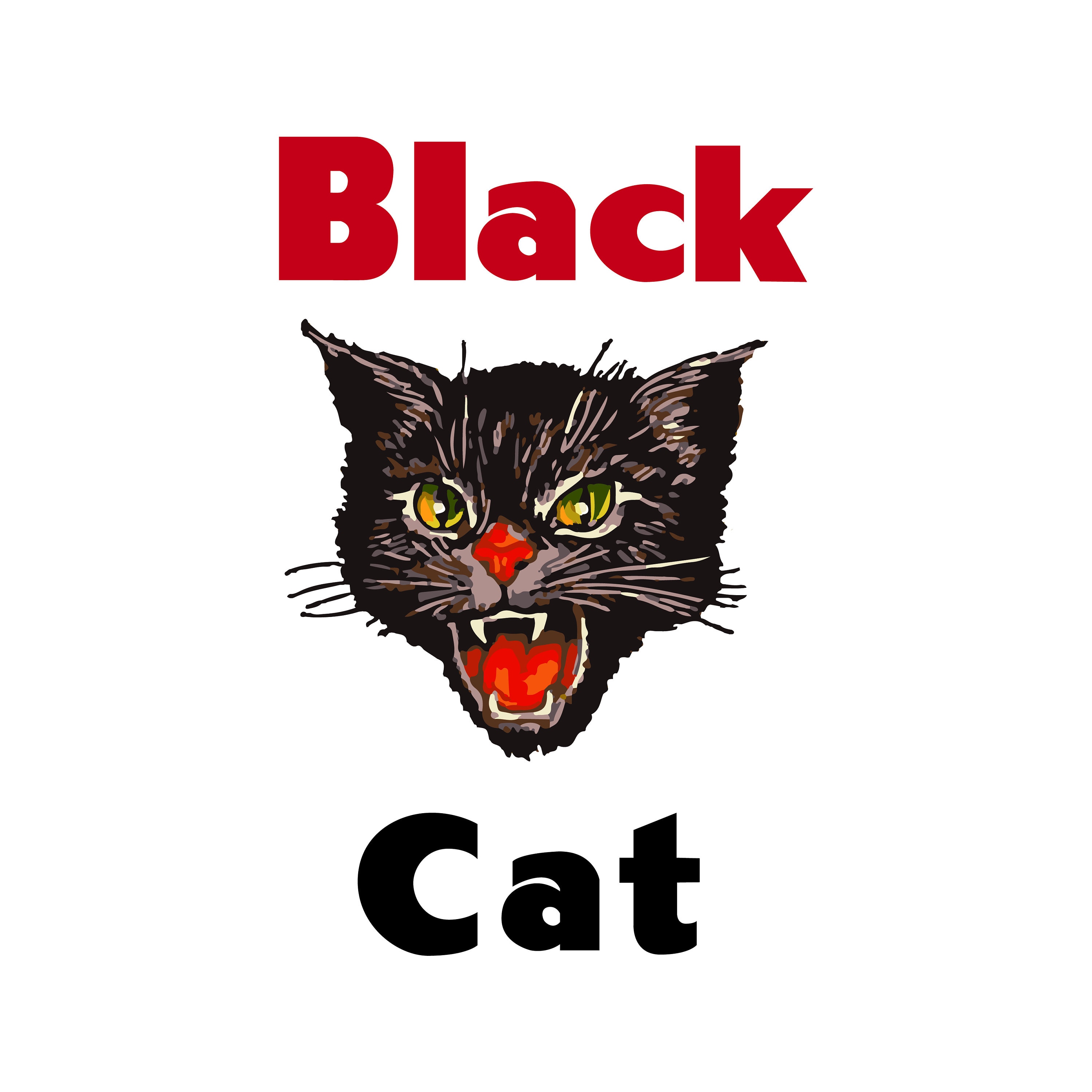 Black Cat Fireworks Logo Png