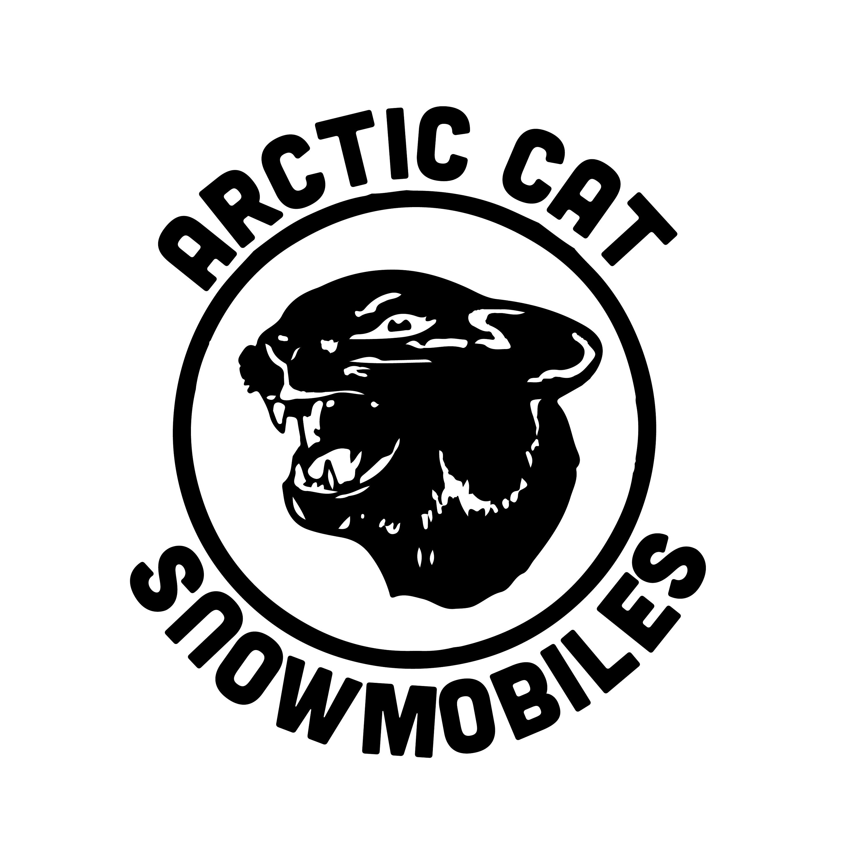 6 Pack SVG File: Arctic Cat Snowmobile Modern + Vintage Logos - SVG for ...