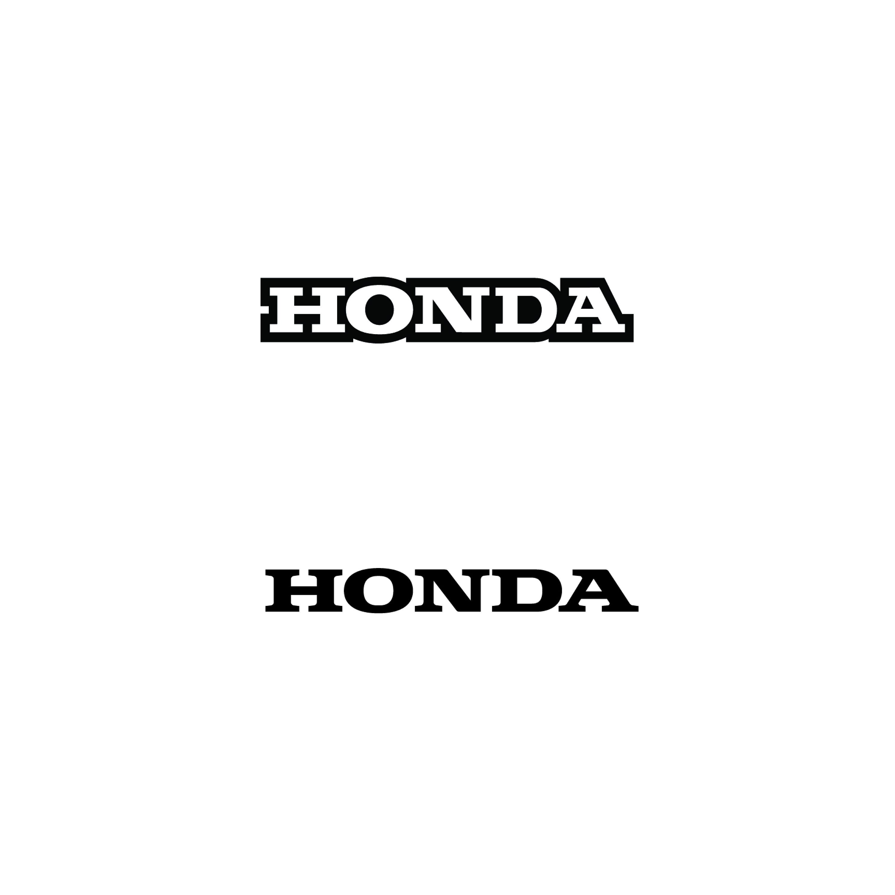 3 PACK SVG File: Honda Motorcycle Vintage Wing Logos L&R + Bonus Logos ...