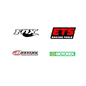 SVG 16 Pack - Motocross Racing Fuels and Gas Logo Sponro Graphics - SVG ...