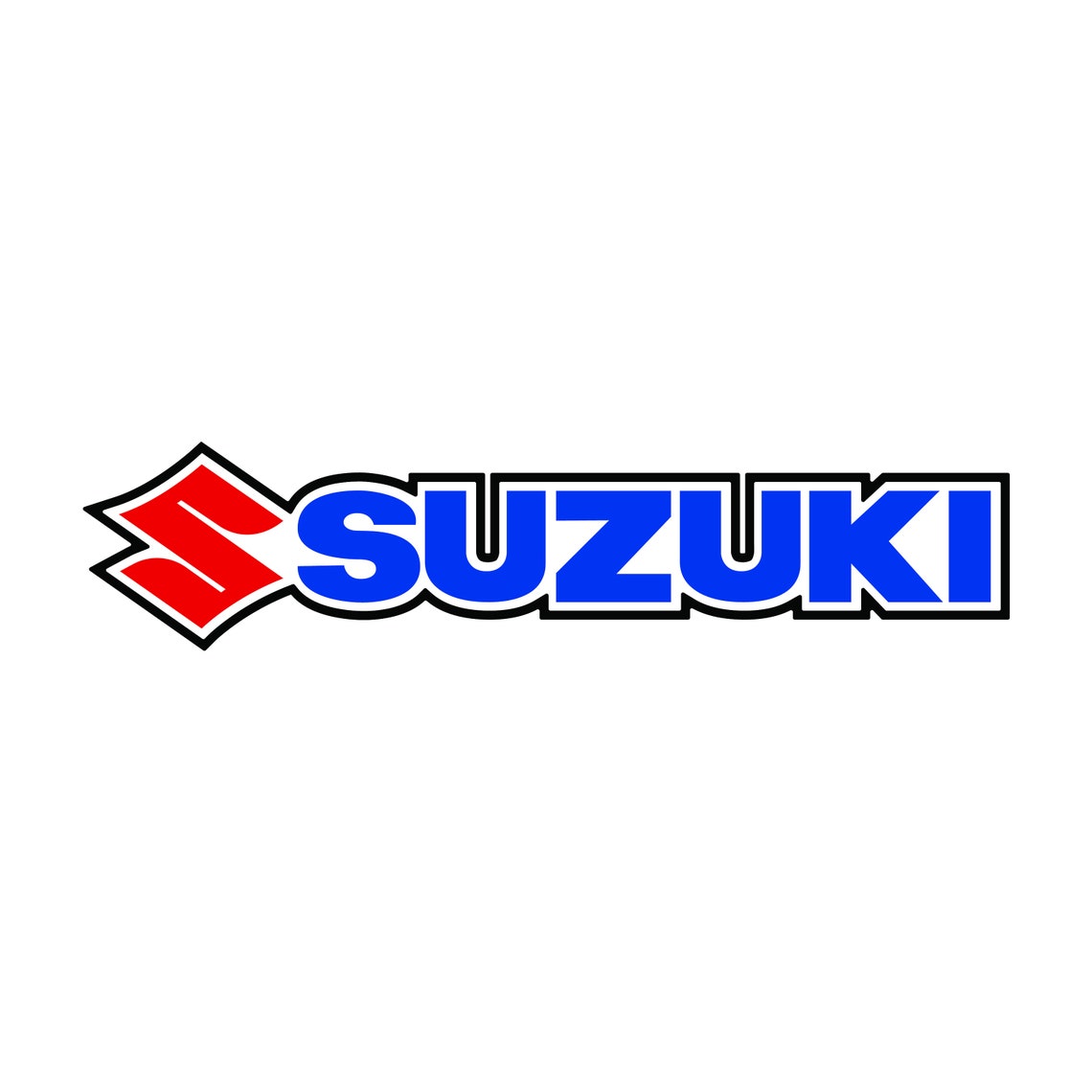 7 PACK SVG File: Suzuki Motorcycle Vintage and Modern Logos Maruti SVG ...