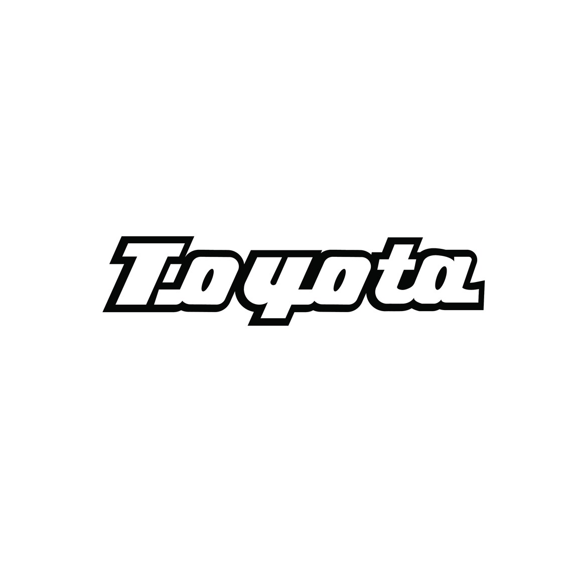 3 PACK SVG File: Vintage Toyota Logos SVG Graphic for Cricut or Vinyl ...