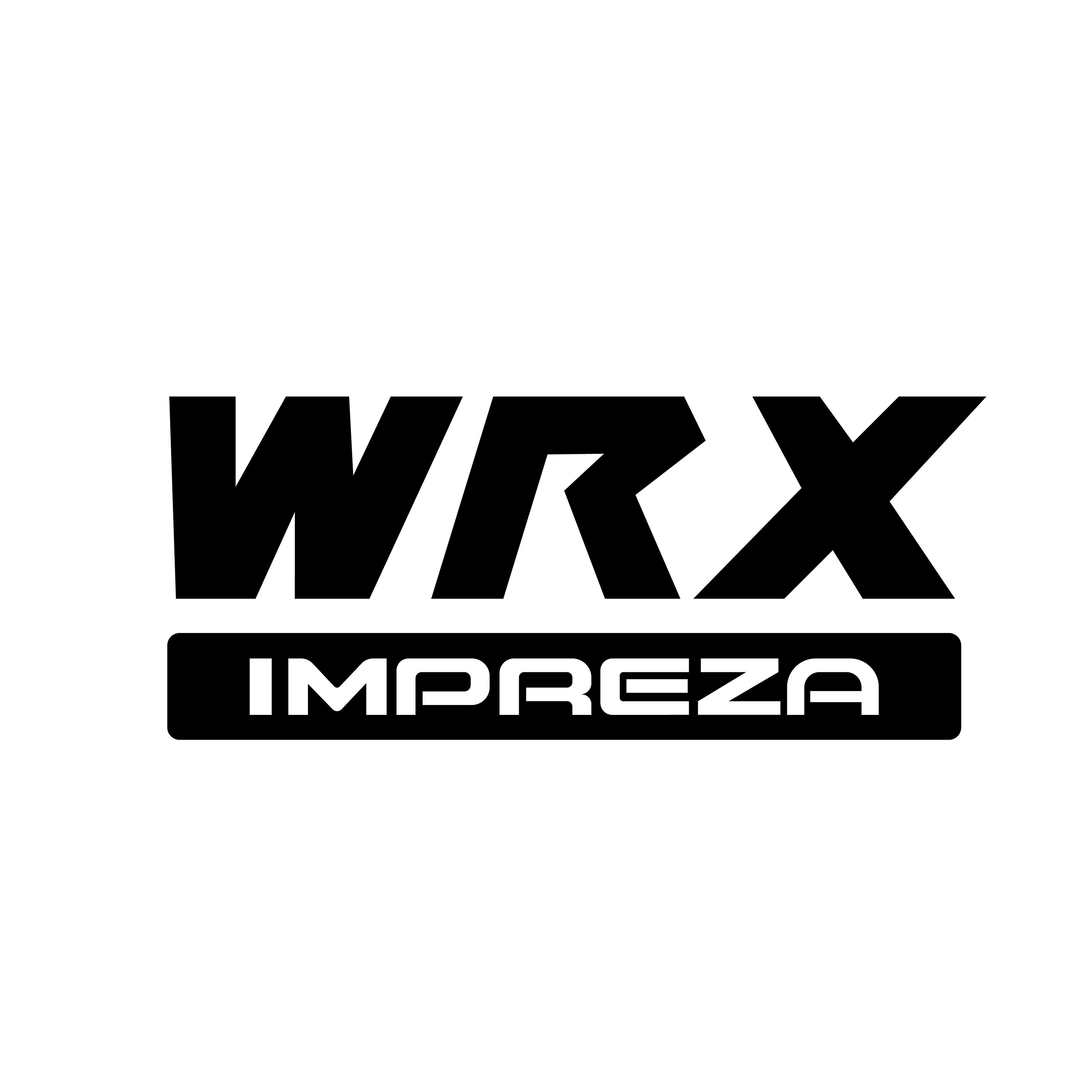 SVG 4 Pack Subaru WRX Impreza STI Graphics Svg Graphic for Cricut or ...