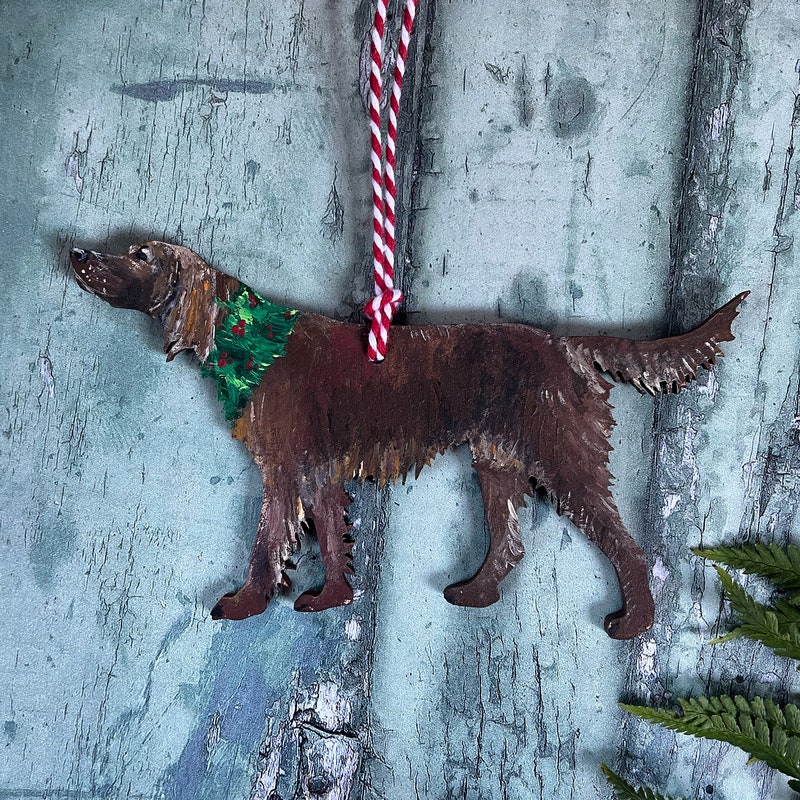 Setter Ornament - Etsy