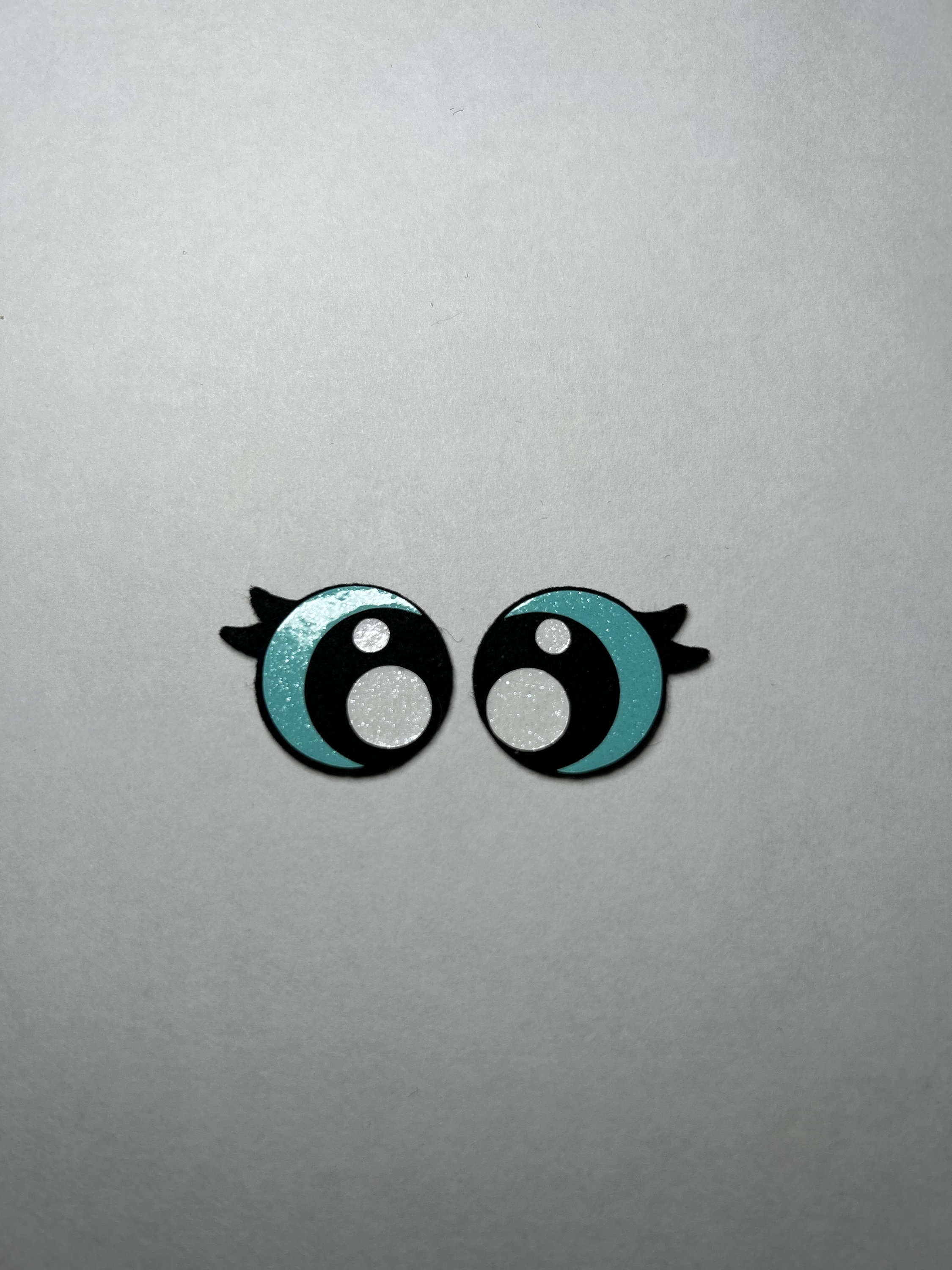 6 Pair Felt Eyes for Amigurumi Kawaii Crochet Eyes 20mm Craft Eyes Cute ...