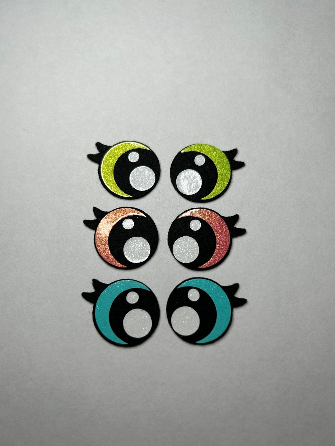 6 Pair Felt Eyes for Amigurumi Kawaii Crochet Eyes 20mm Craft Eyes Cute ...
