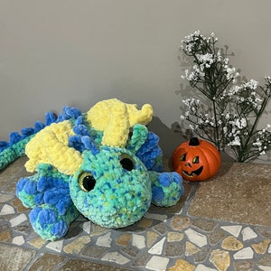 Snuggle Dragon Plushie - Etsy