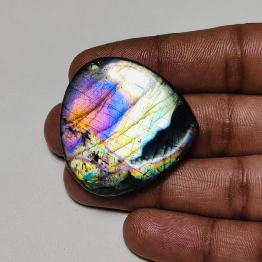 Very Attractive AAA+ Quality Rainbow Spectrolite Cabochon / Unique ...
