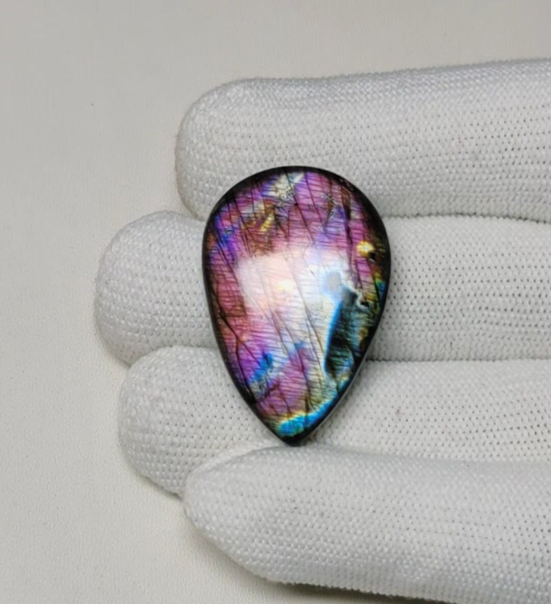 High Grade Rainbow Spectrolite Labradorite Cabochon / Unique ...