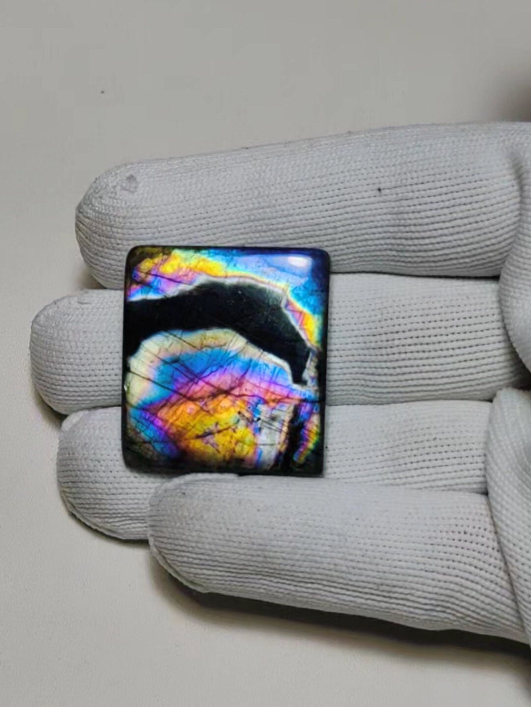 AAA Grade Unique Rainbow Flashy Labradorite Cabochon / Unique ...