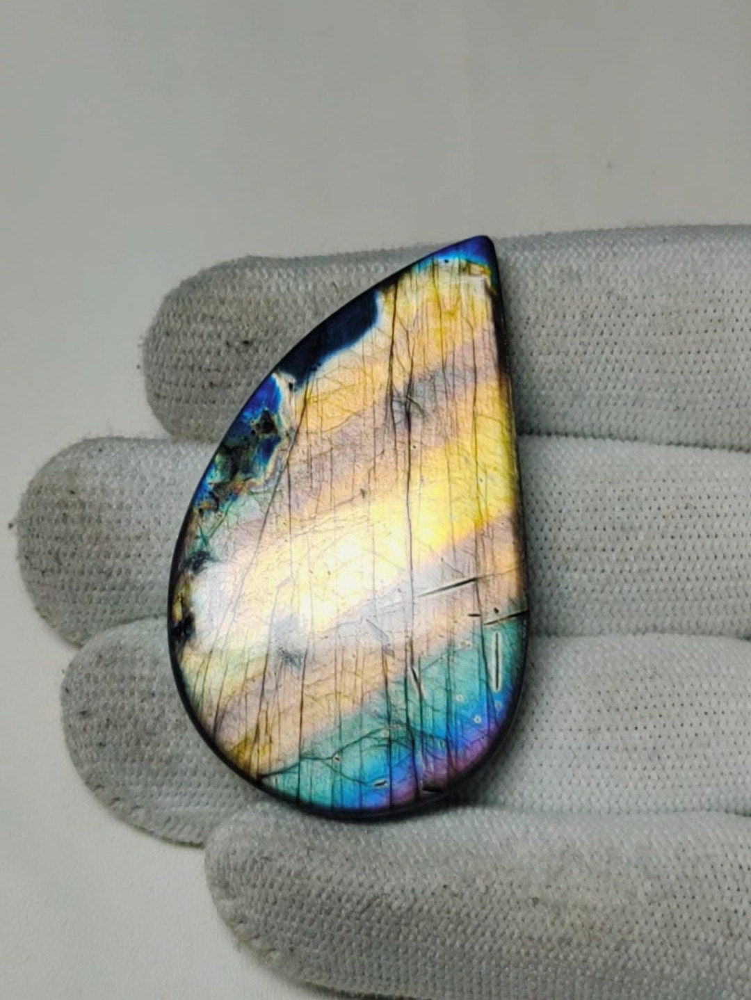 AAA+ Quality Unique Spectrolite Labradorite Cabochon Fancy Shape ...