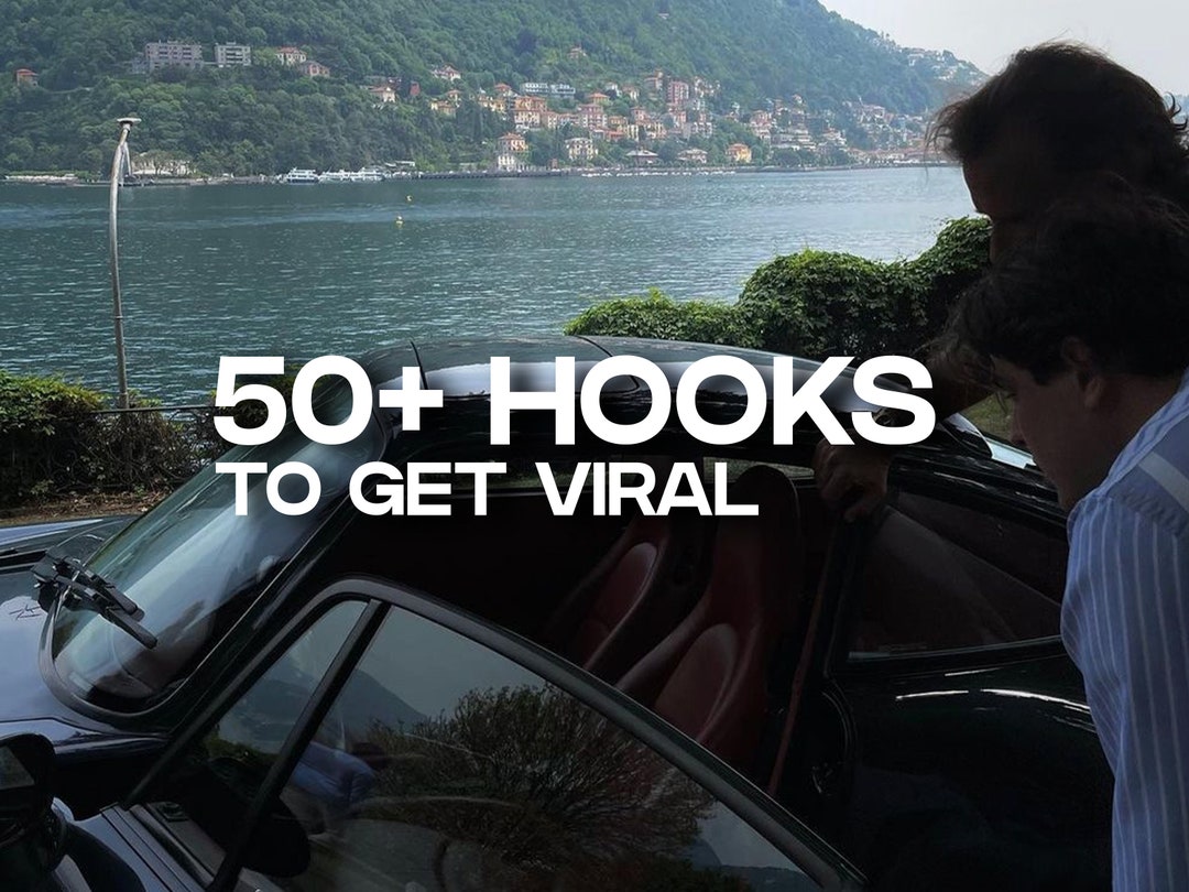 50 Hooks to Get Viral, Get Viral Hooks, the Best Hooks, Get Viral, Earn More Than 100000 ...
