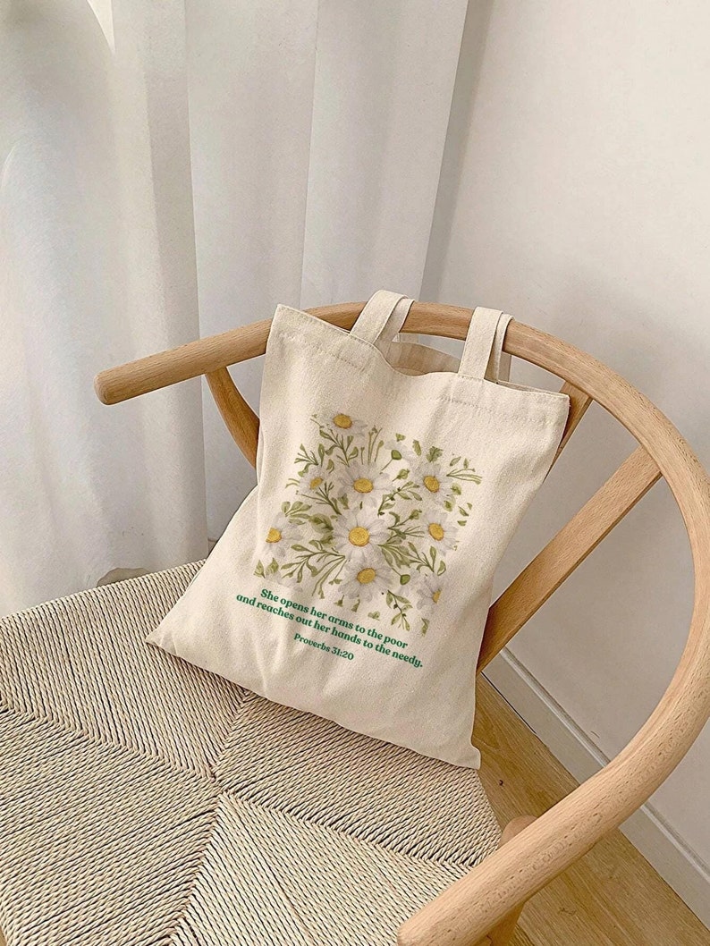Christian Tote Bag, Proverbs 31 Woman, Tote Bag Christian Gift, Jesus ...
