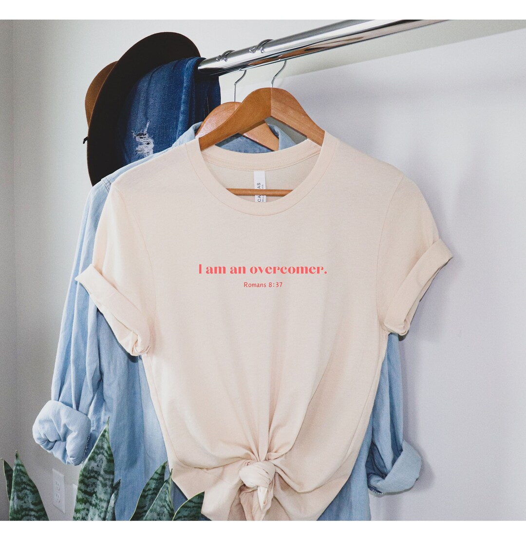 Overcomer Shirt, Affirmations From the Bible, Affirmations for Women ...