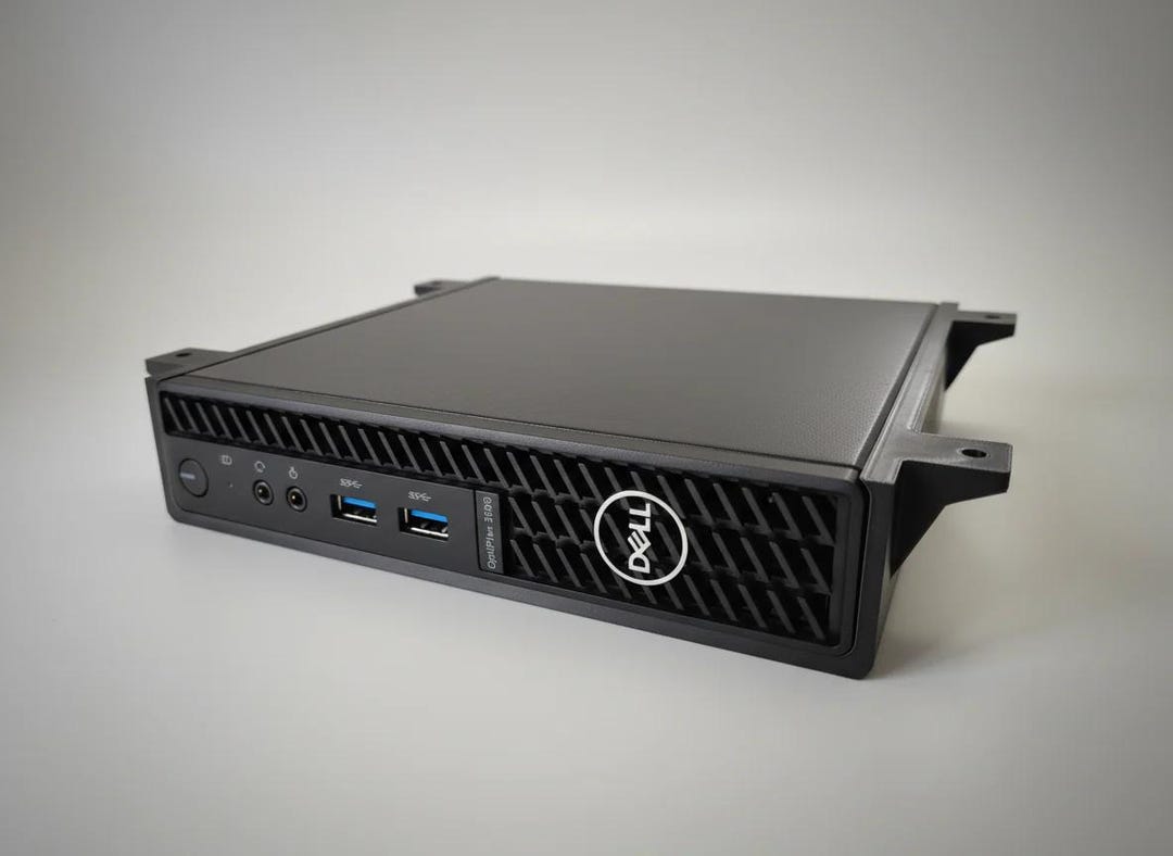 Under Desk Mount for Dell Micro / USFF PC - Etsy