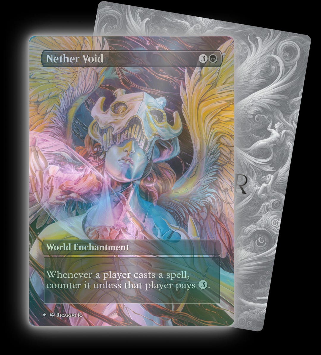 FOIL Nether Void MTG Custom Cards , Commander Alternate Art Magic MTG ...