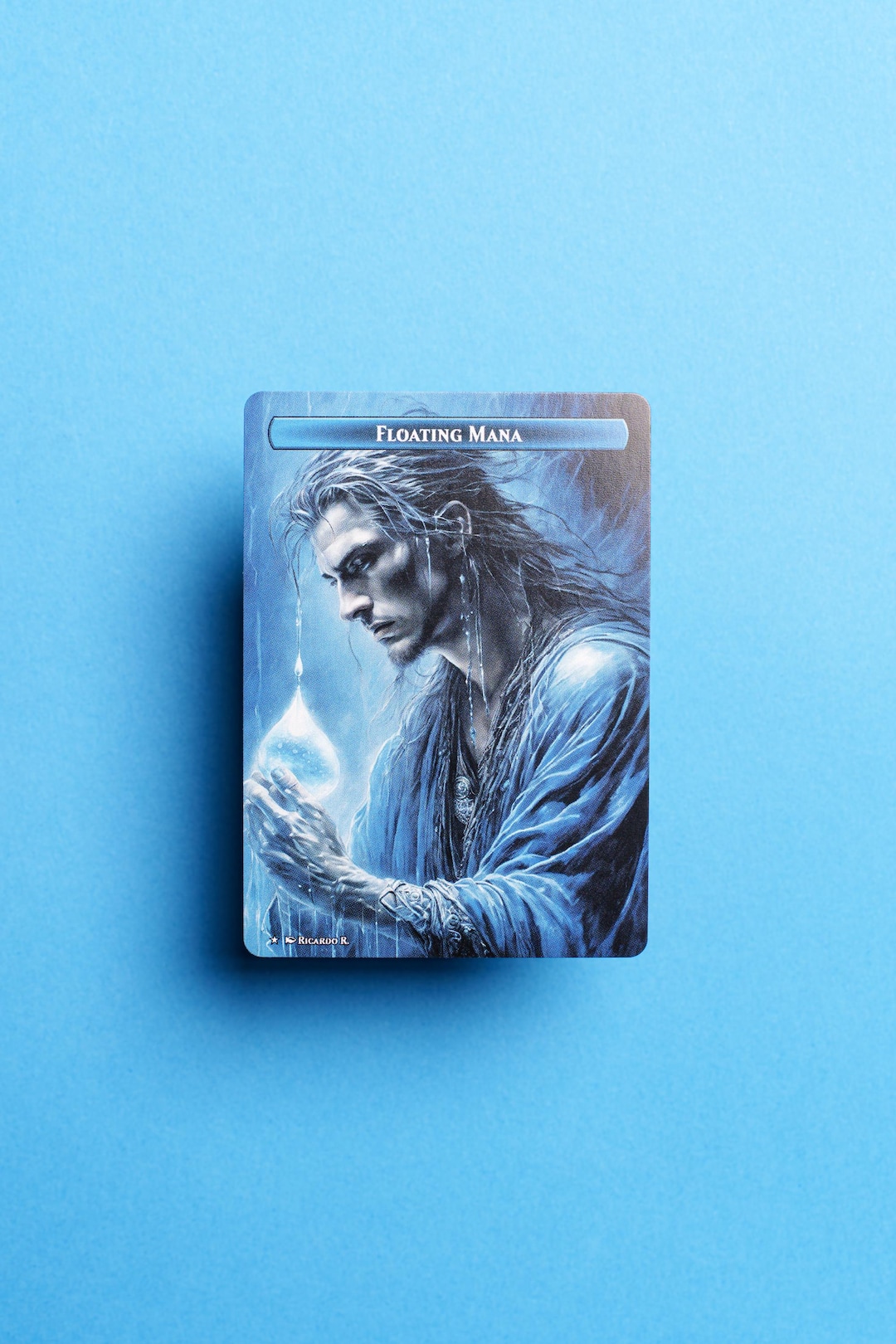 Floating Blue Mana Token MTG Custom Cards , Commander Alternate Art ...