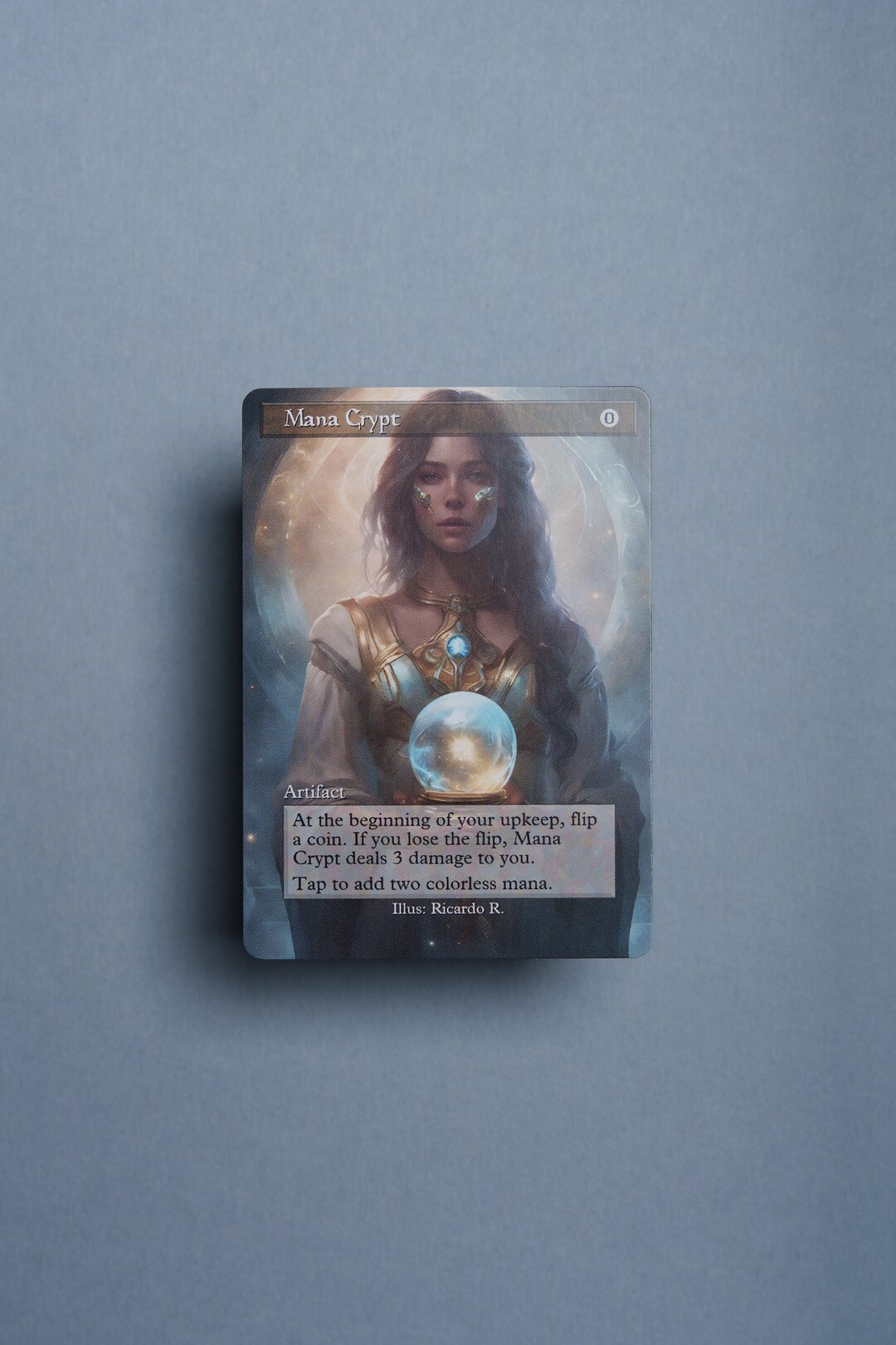 Mana Crypt MTG Custom Cards , Commander Alternate Art Magic MTG Alters ...