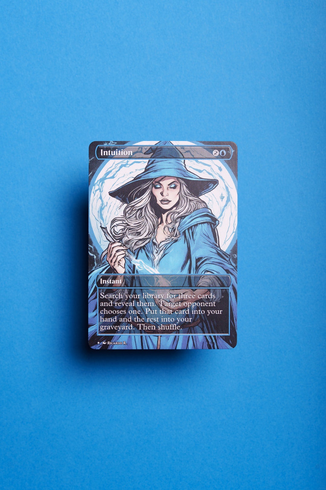 Intuition MTG Custom Cards, Commander Alternate Art Magic MTG Alters ...