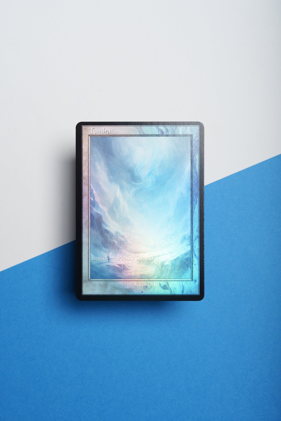 FOIL Tundra MTG Custom Cards , Commander Alternate Art Magic MTG Alters ...