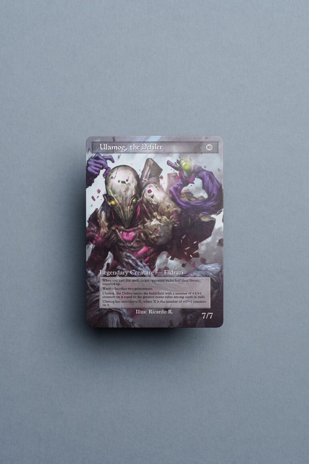 Ulamog, the Defiler MTG Custom Cards , Commander Alternate Art Magic MTG Alters Full Art - Etsy