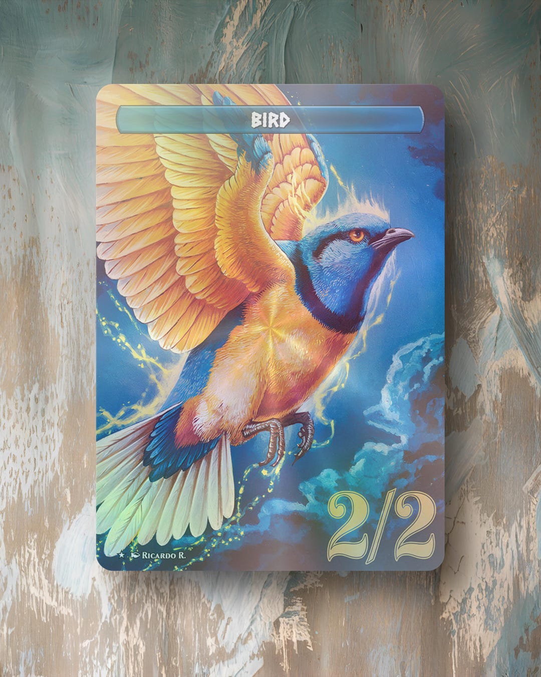 Bird Token 2/2 Flying for TCG - Full Custom Artwork - Edh - Etsy