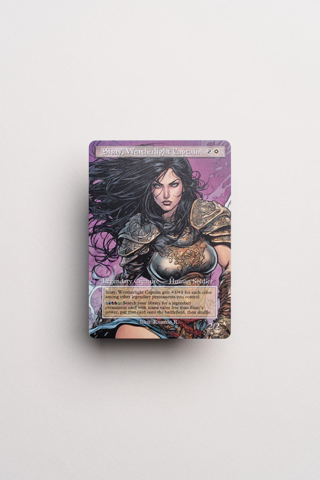 Sisay, Weatherlight Captain MTG Custom Cards , Commander Alternate Art ...