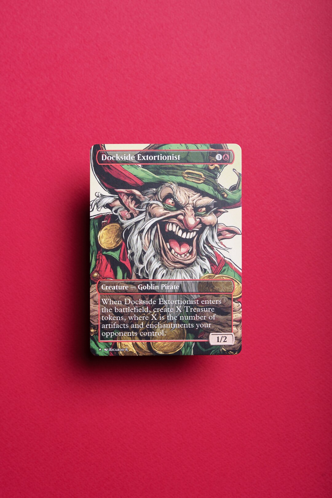 Dockside Extortionist MTG Custom Cards, Commander Alternate Art Magic ...