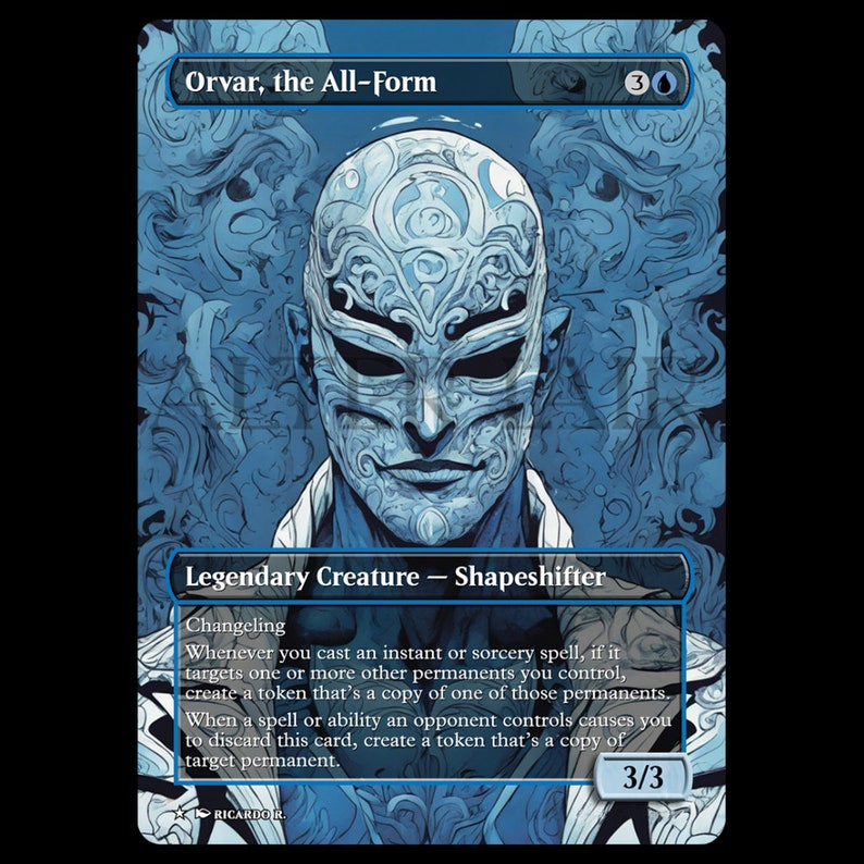 Orvar, the All-form MTG Custom Cards , Commander Alternate Art Magic ...