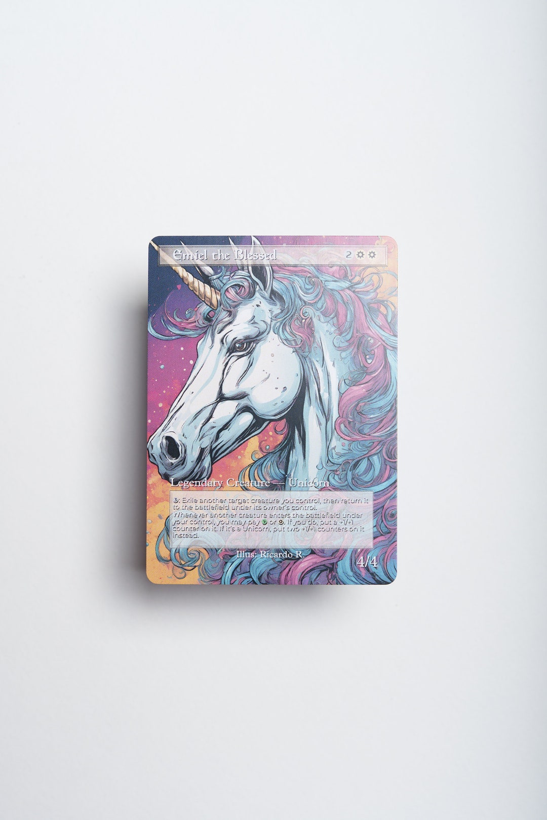 Emiel the Blessed MTG Custom Cards, Commander Alternate Art Magic MTG ...