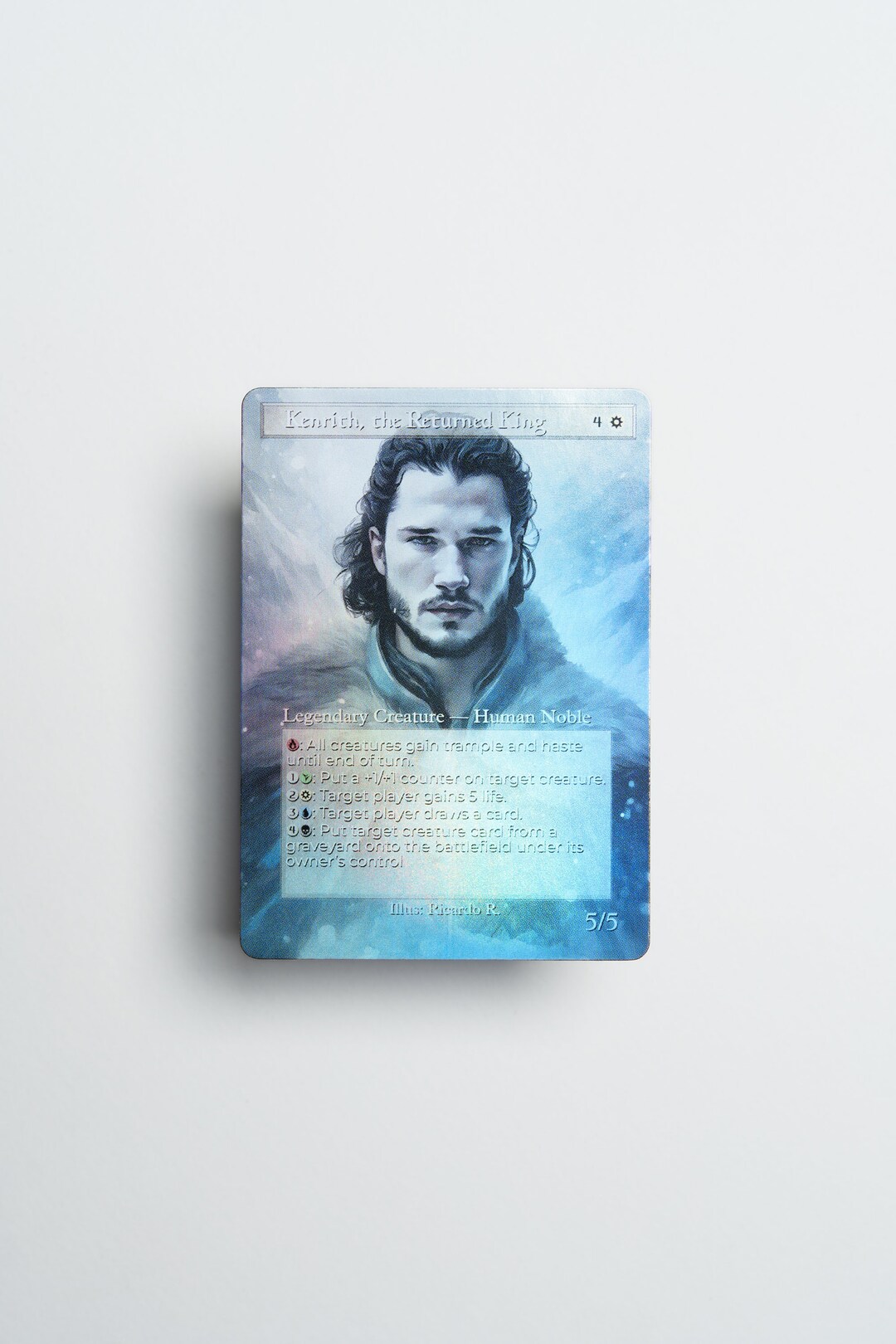 FOIL Kenrith, the Returned King MTG Custom Cards , Commander Alternate ...