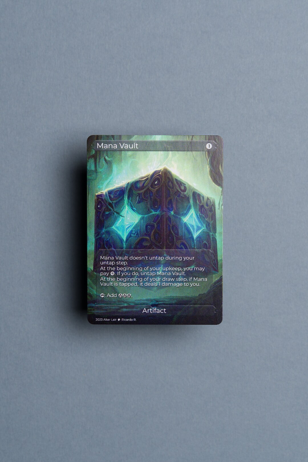 Mana Vault MTG Custom Cards, Commander Alternate Art Magic MTG Alters ...