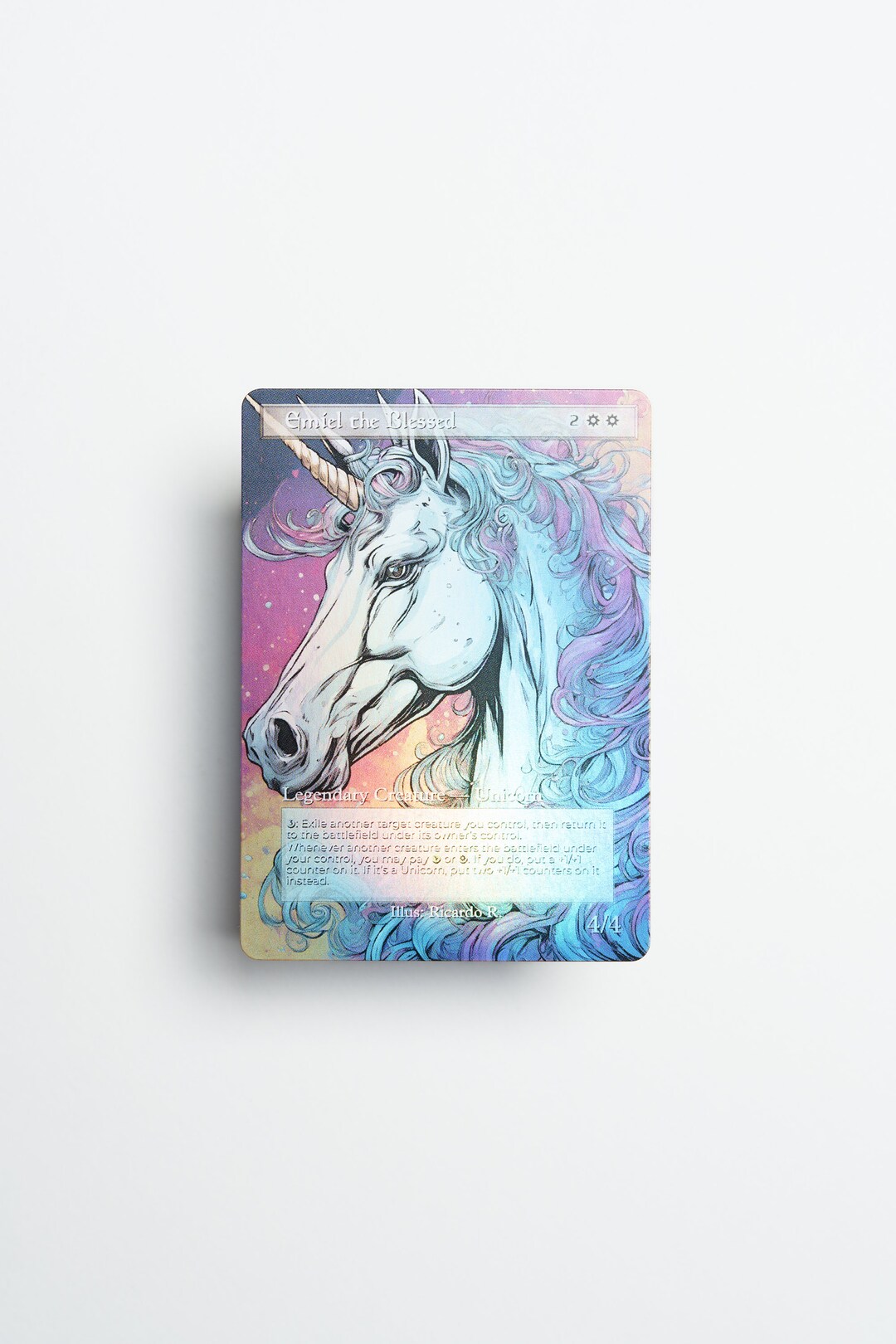 FOIL Emiel the Blessed MTG Custom Cards , Commander Alternate Art Magic ...