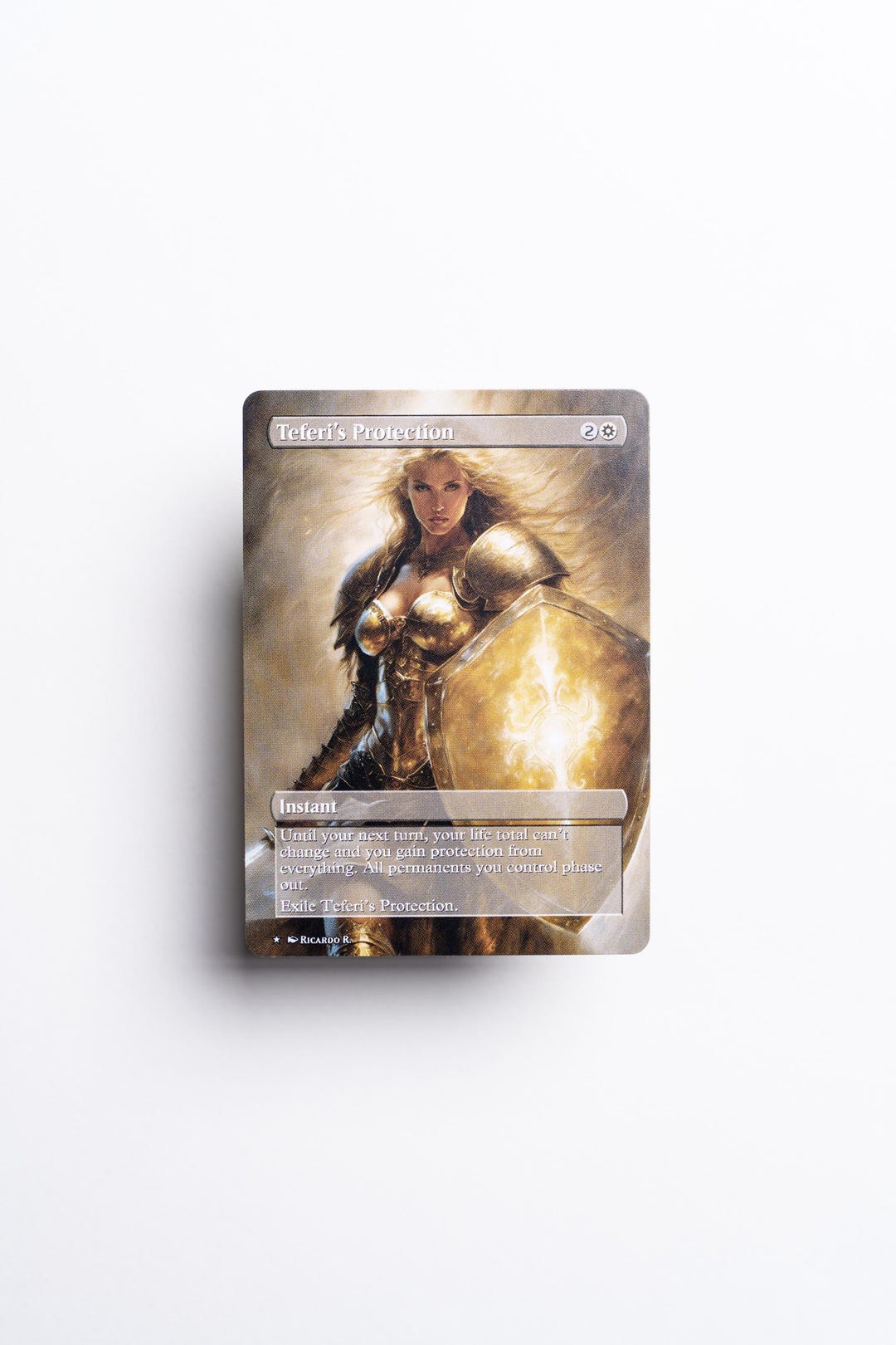 Teferi's Protection MTG Custom Cards, Commander Alternate Art Magic MTG ...
