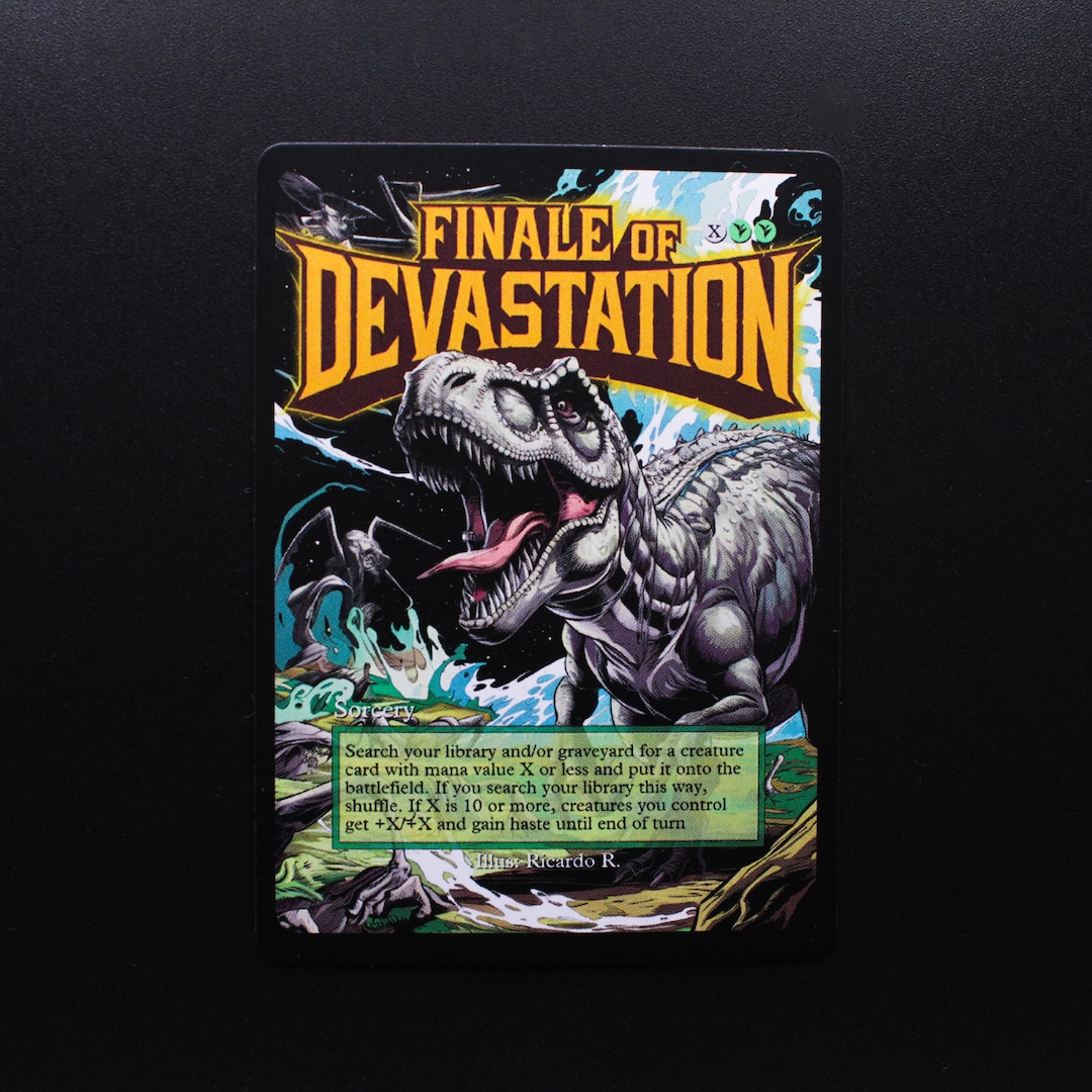 Finale of Devastation MTG Custom Cards, Commander Alternate Art Magic ...
