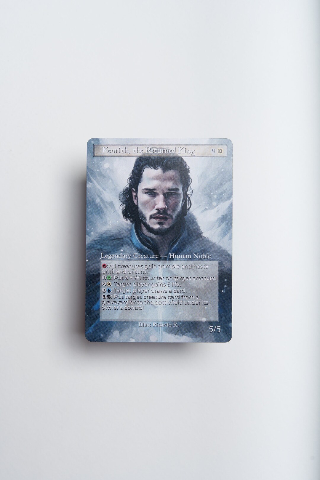 Kenrith, the Returned King MTG Custom Cards , Commander Alternate Art ...