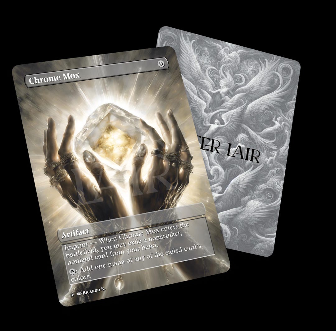 Chrome Mox MTG Custom Cards, Commander Alternate Art Magic MTG Alters ...