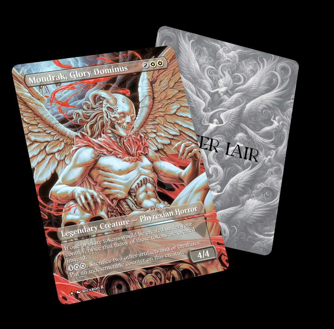 Mondrak, Glory Dominus MTG Custom Cards , Commander Alternate Art Magic ...