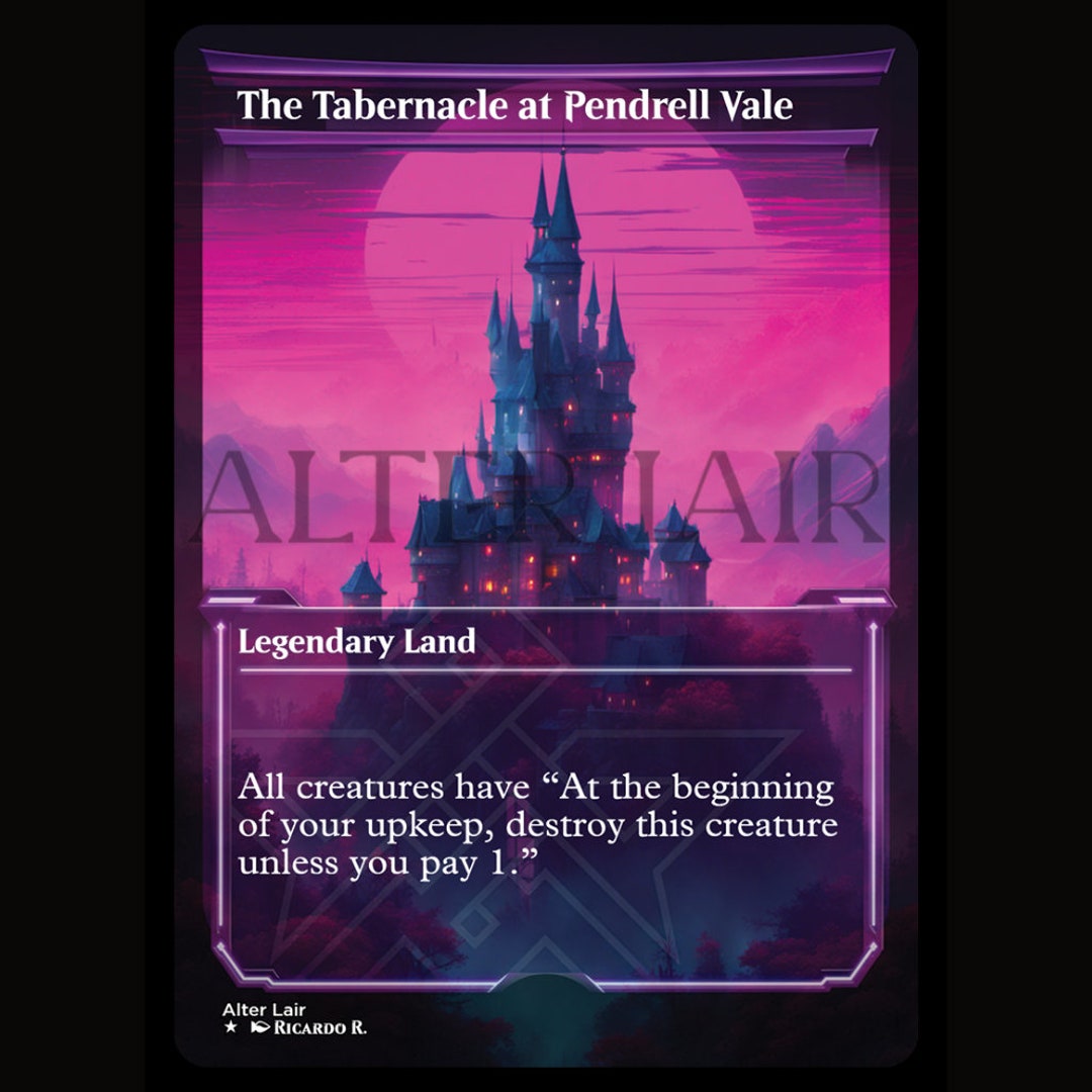 The Tabernacle at Pendrell Vale MTG Custom Cards, Commander Alternate ...